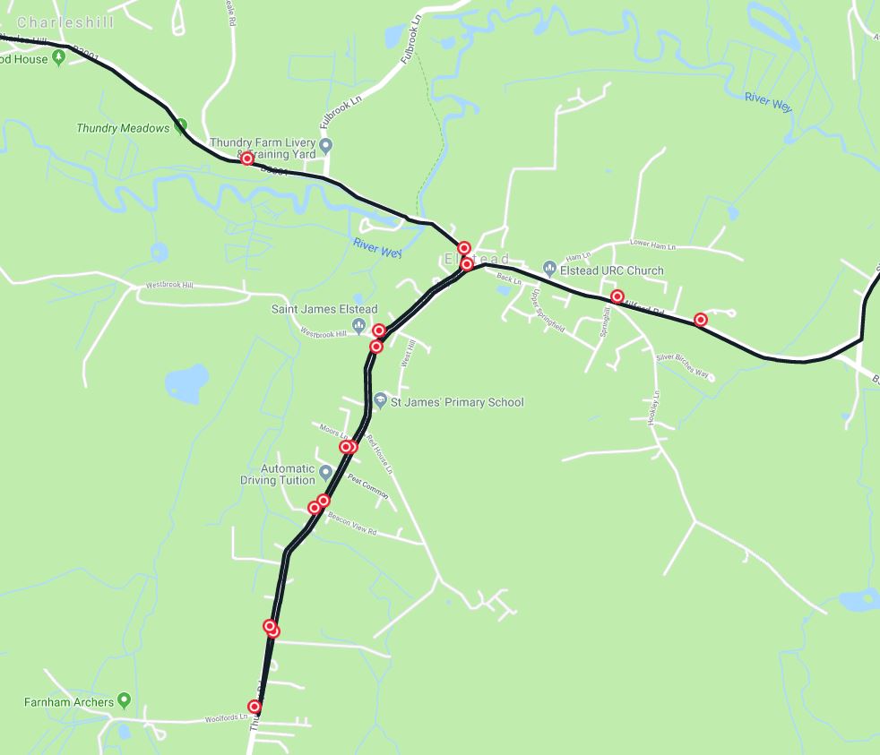 Getting Here - Elstead Village